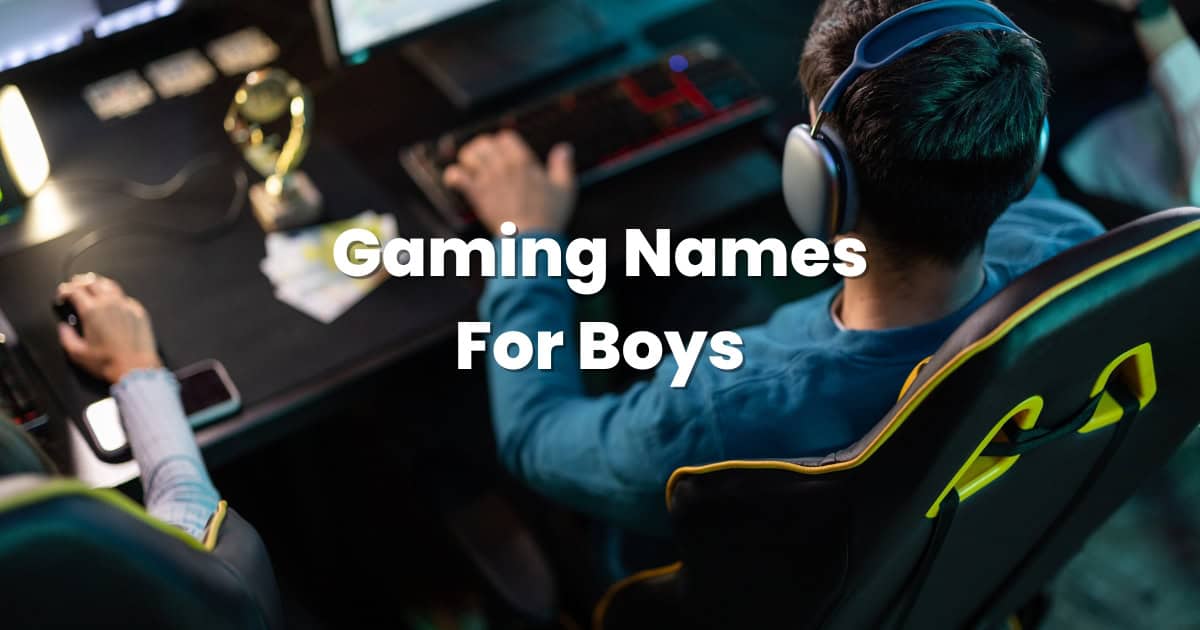 250+ Gaming Names For Team & Solo - Kristoffer Thun