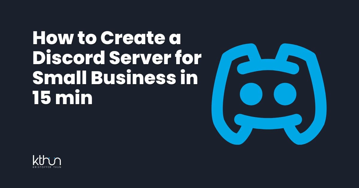 How to Create a Discord Server for Small Business in 15 min ...